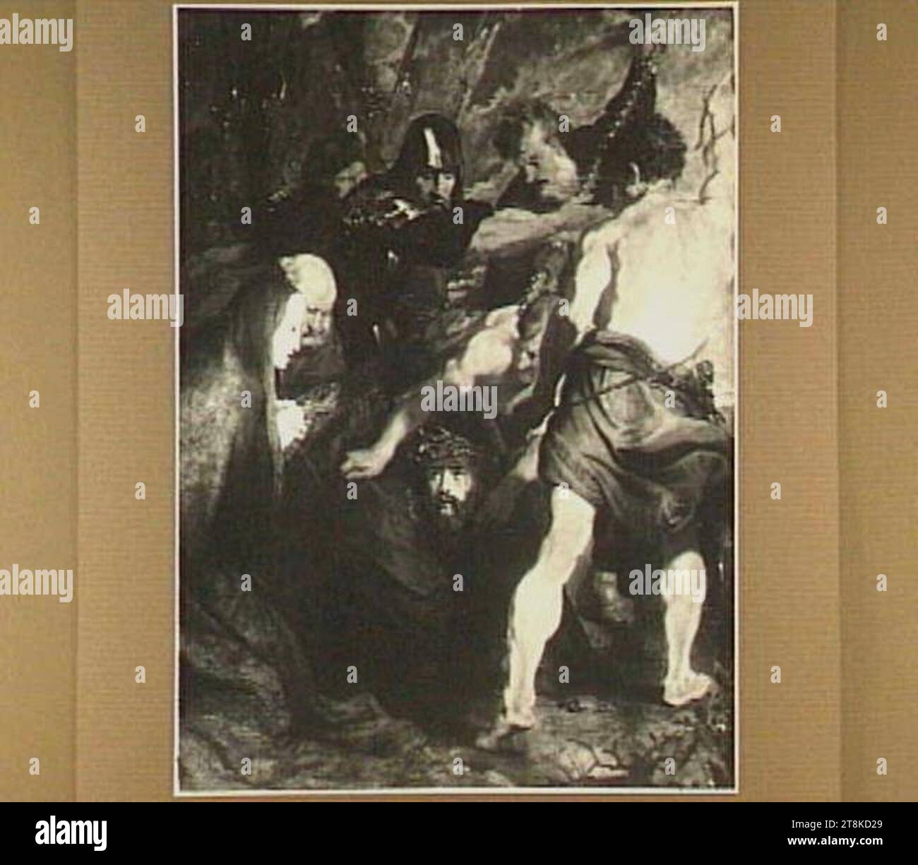 Van Dyck - Christ collapses carrying the cross, c. 1617-1618 Stock Photo - Alamy