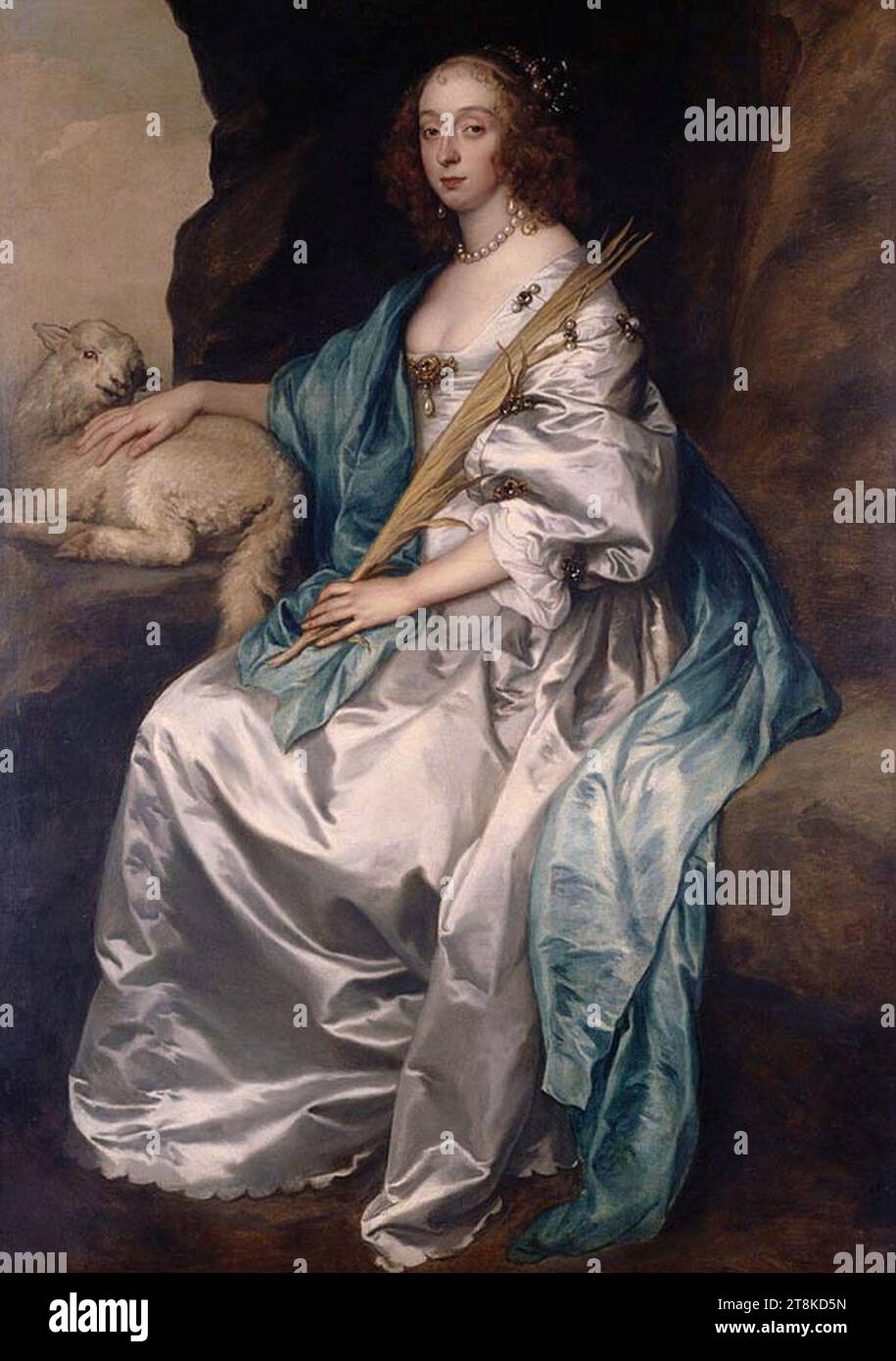 Van Dyck - Lady Mary Villiers, Duchess of Richmond and Lennox (1622-85 ...