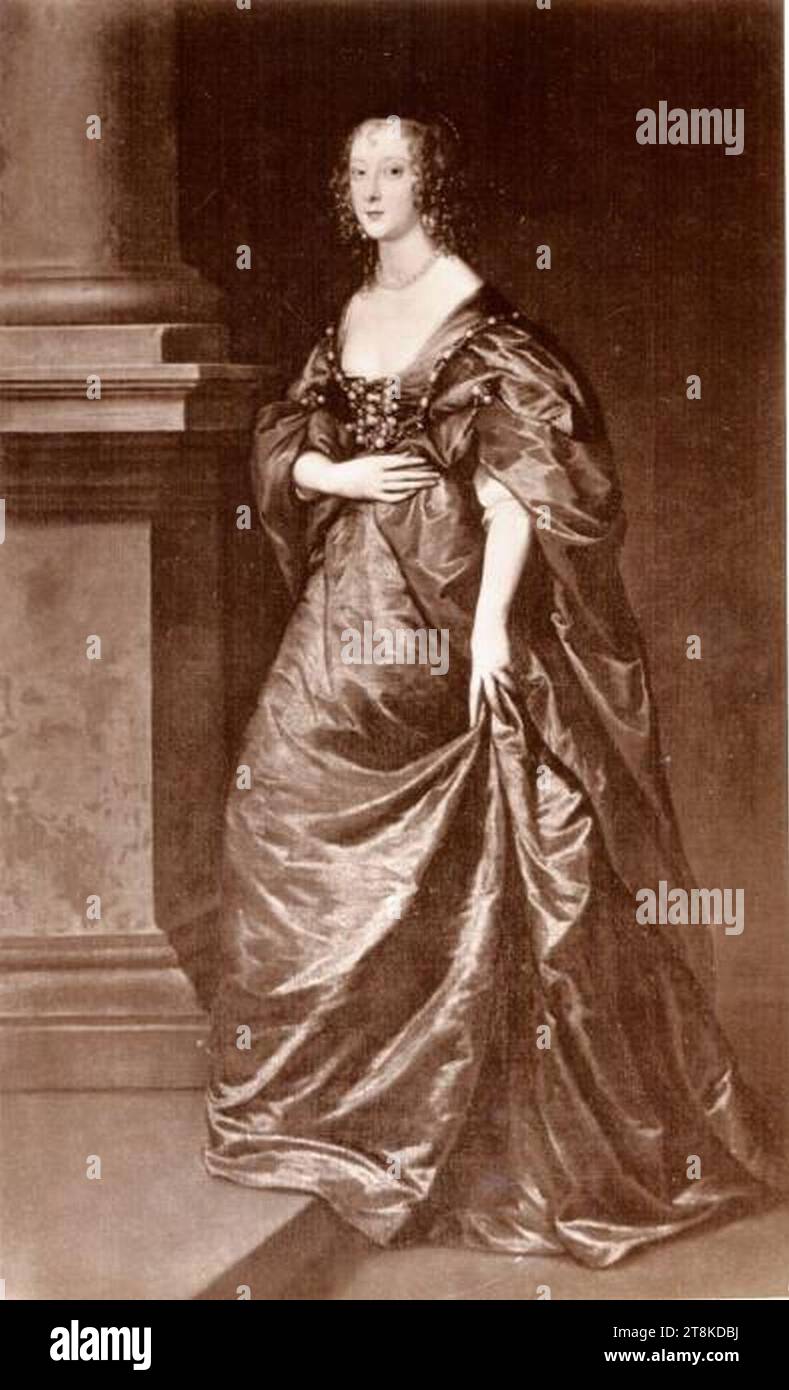 Van Dyck - Portrait of Lady Elizabeth Cecil, Countess of Devonshire ...