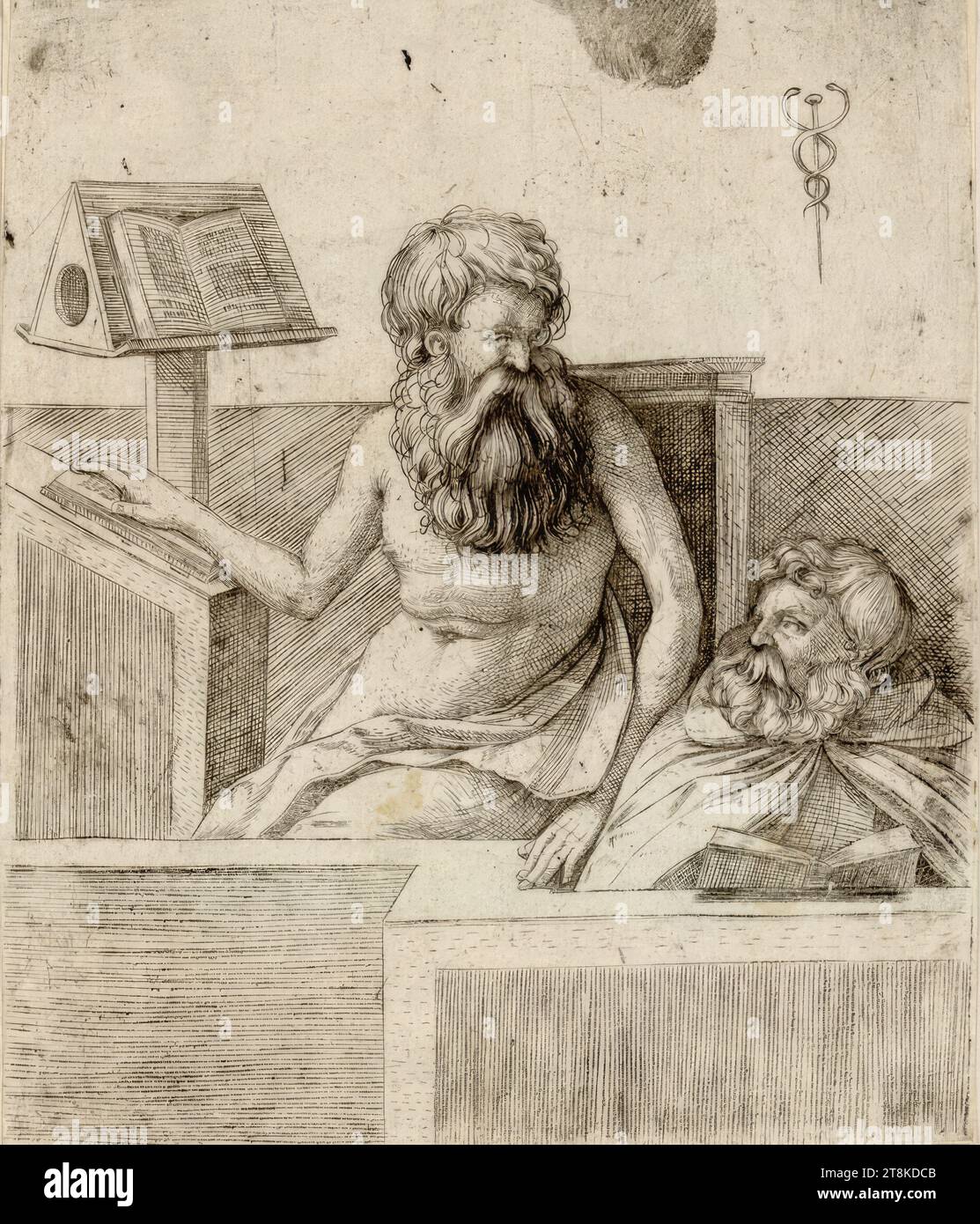 Two old men reading, Jacopo de' Barbari, Venice, around, 1470 -, before ...