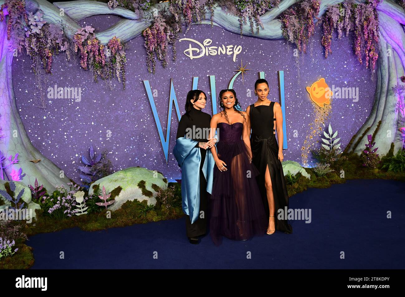 London, UK. 20th Nov, 2023. Julia Michaels, Ariana DeBose and Rochelle ...