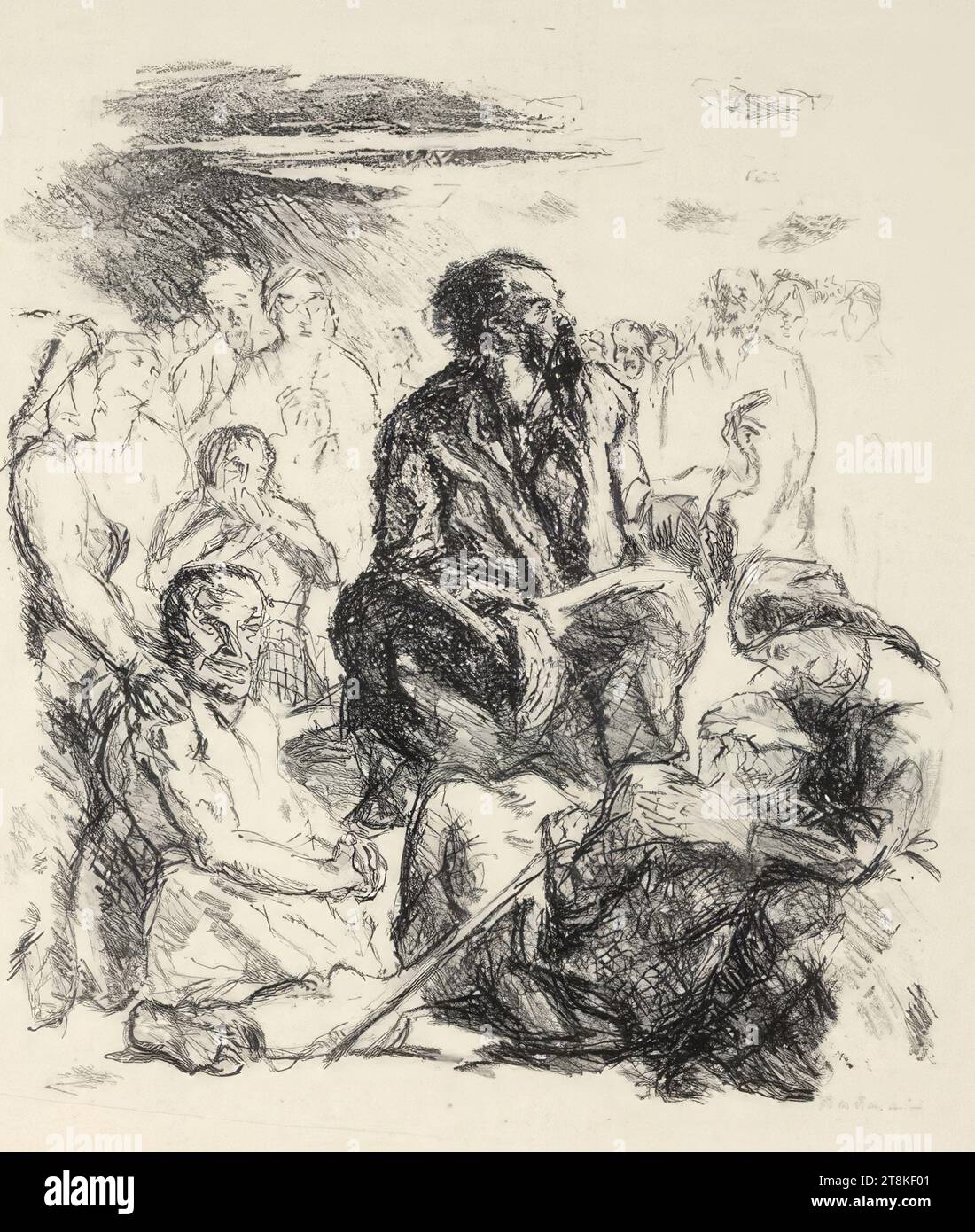 Sermon on the Mount, Max Beckmann, Leipzig 1884 - 1950 New York, 1915 ...