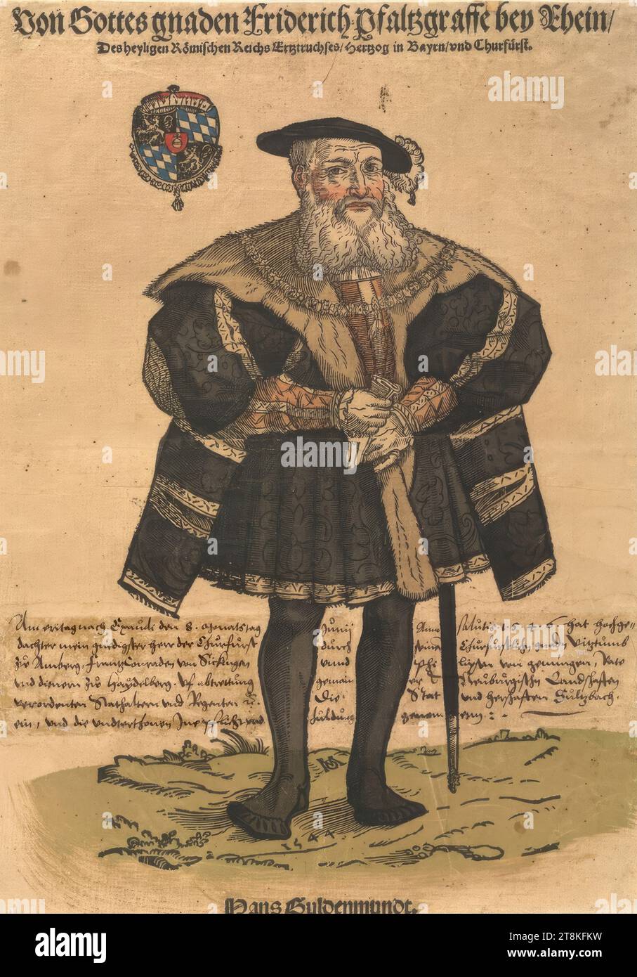 Friedrich Count Palatine of the Rhine and Duke in Bavaria, Michael ...