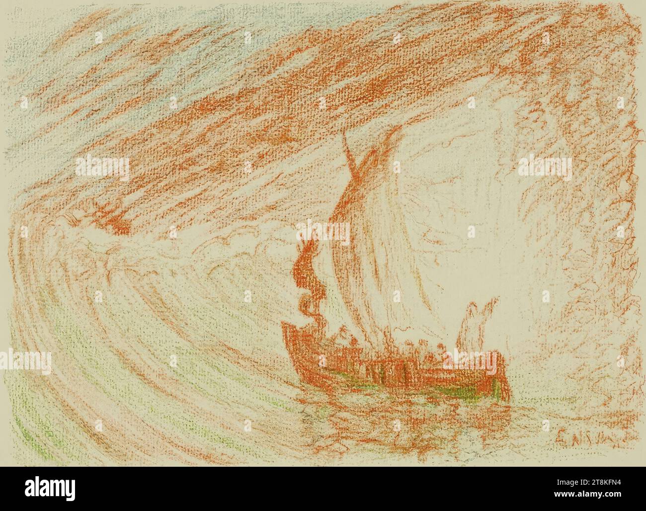 Scènes de la vie du Christ; Le Christ apaisant la tempête, Scènes de la ...