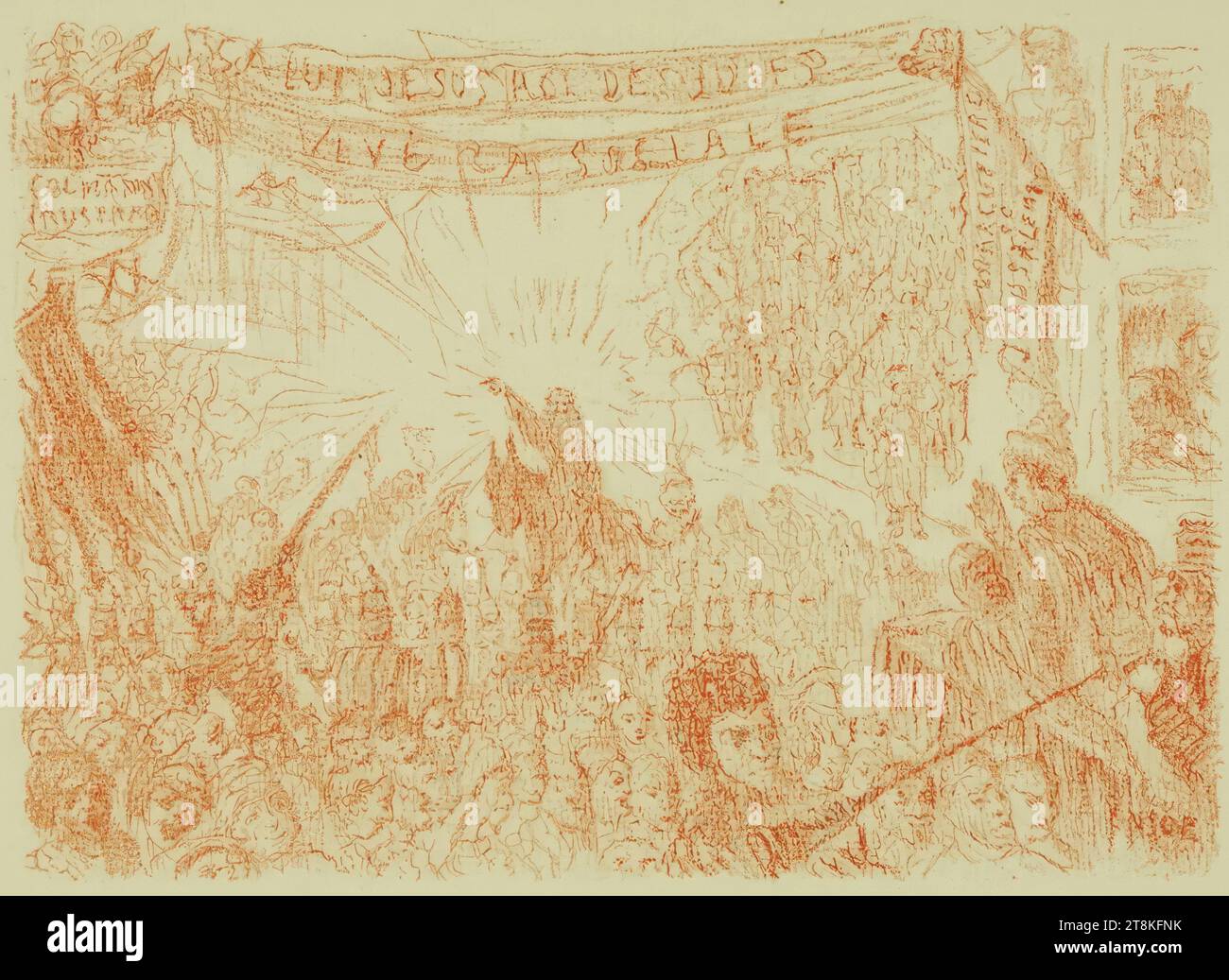 Scènes de la vie du Christ; L'entrée à Jérusalem, Scènes de la vie du ...