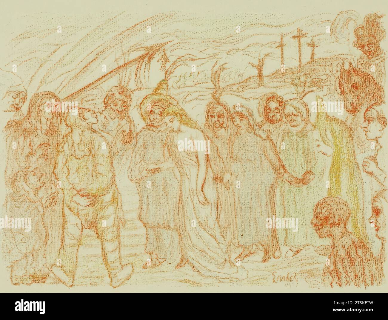 Scènes de la vie du Christ; The return of Calvaire, scenes of the life ...