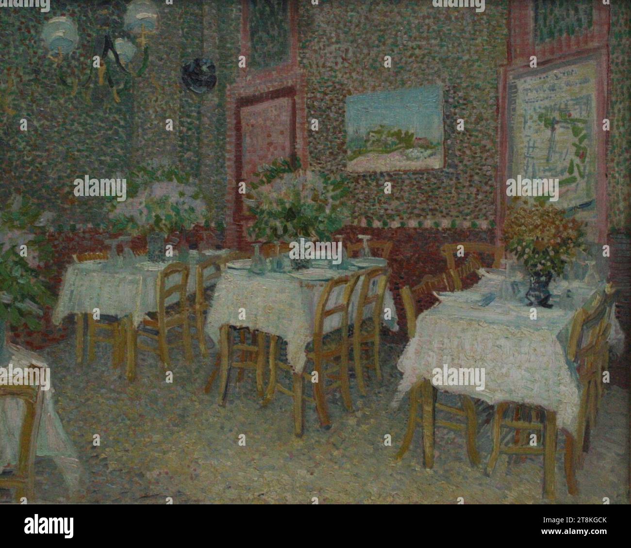 Van Gogh - Interior of a restaurant Stock Photo - Alamy