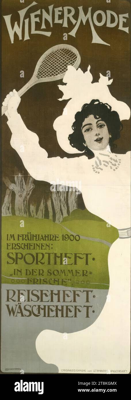 VIENNA FASHION 1900, Emil Ranzenhofer, Vienna 1864 - 1930 Vienna, 1900 ...