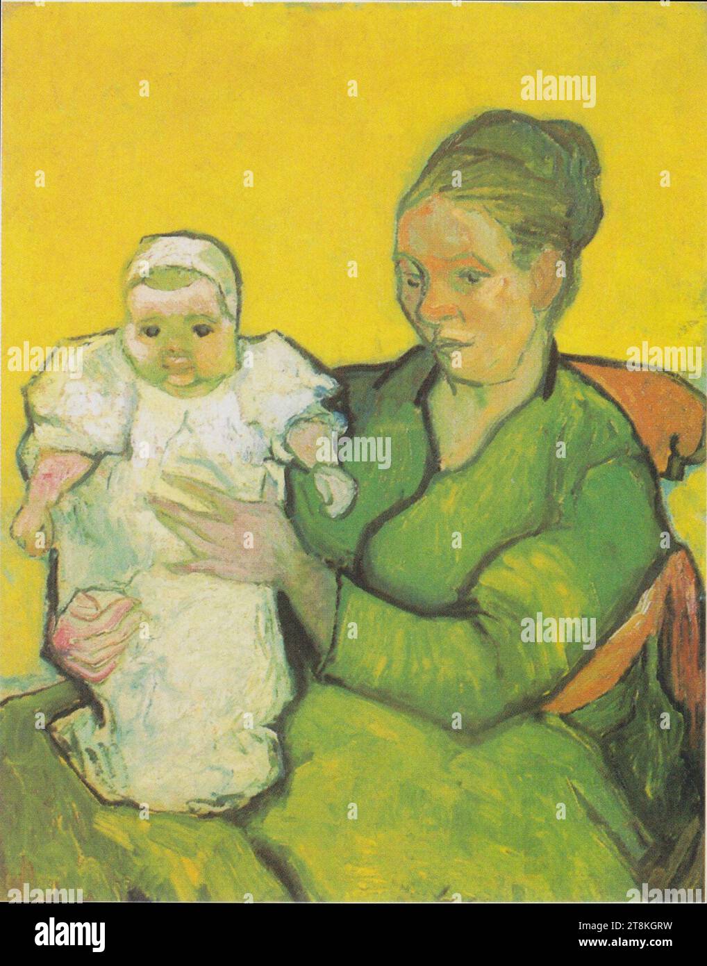 Van Gogh - Madame Augustine Roulin mit Baby Stock Photo - Alamy