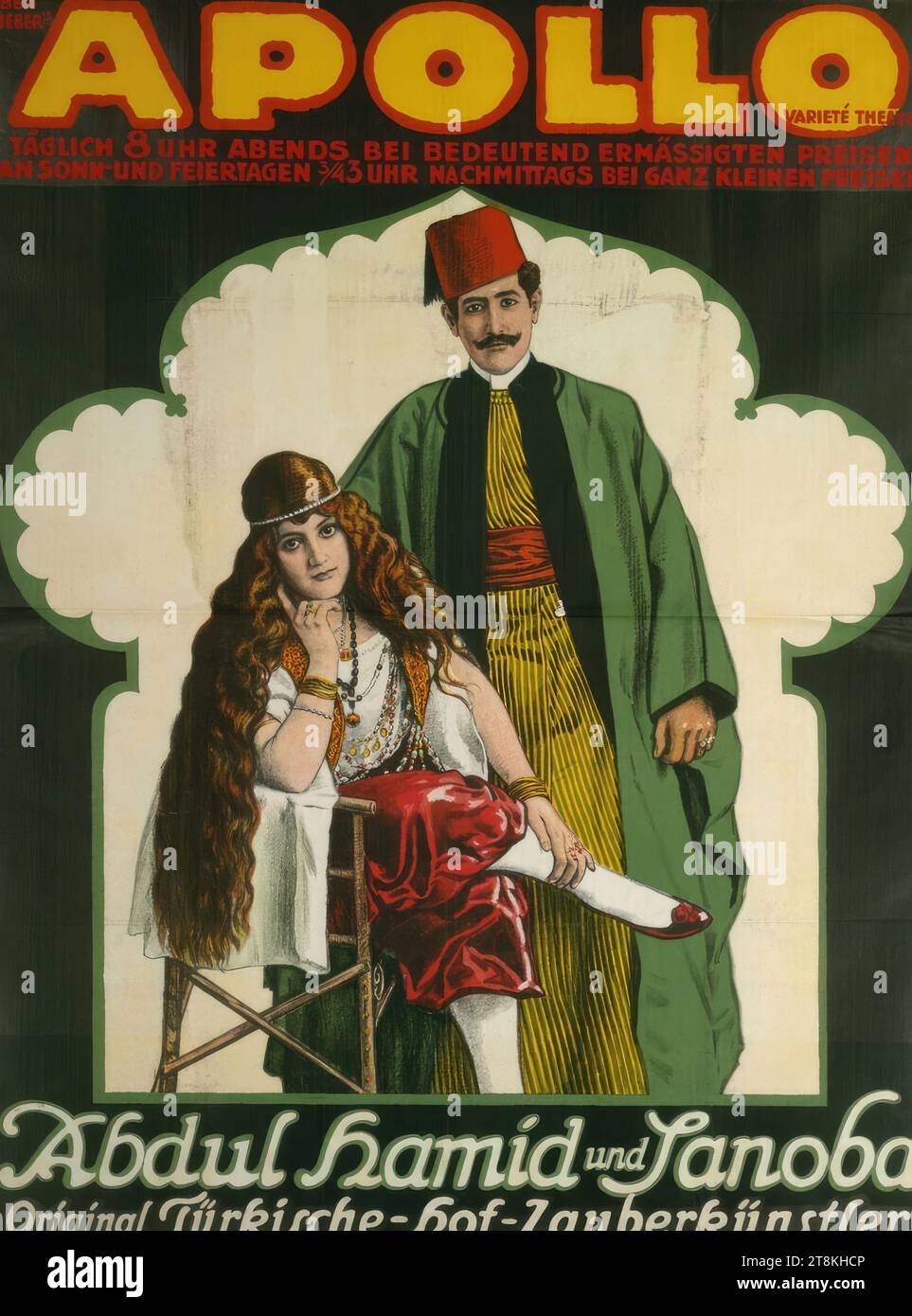 BEN TIEBER'S APOLLO VARIETY THEATER; Abdul Hamid and Sanoba, Anonymous ...