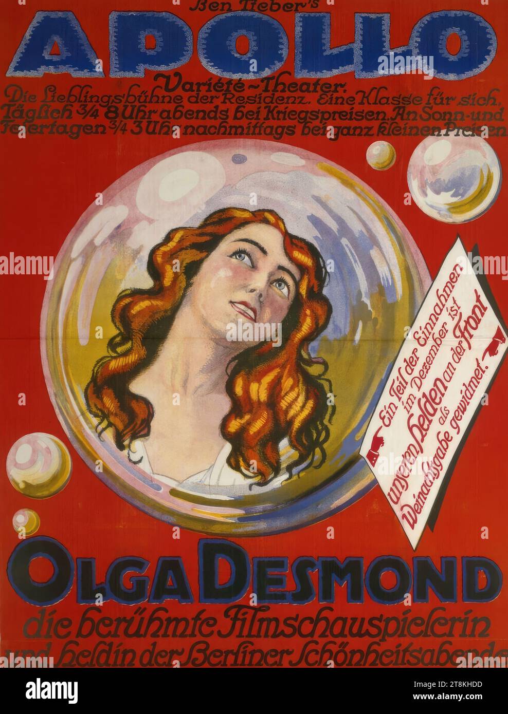 Ben Tieber's APOLLO Variety Theater; OLGA DESMOND, Anonymous, around ...
