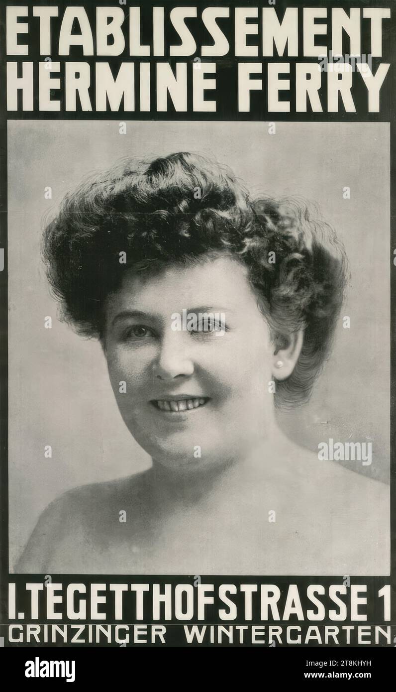 ESTABLISHMENT HERMIONE FERRY; I. TEGETTHOFFSTRAßE 1, Anonymous, around ...