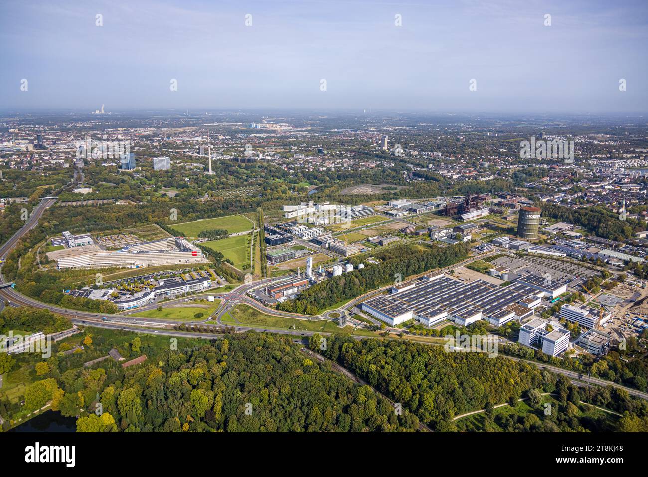 Construction site and new building at the phoenix lake hi-res stock ...