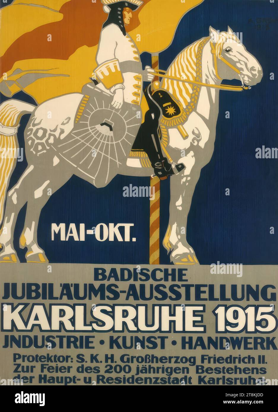 BADISH ANNIVERSARY EXHIBITION KARLSRUHE 1915; INDUSTRY; ART; CRAFT ...