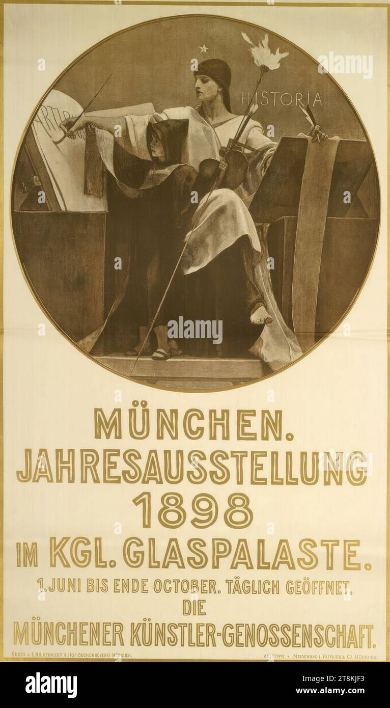 Annual exhibition 1898 hi-res stock photography and images - Alamy