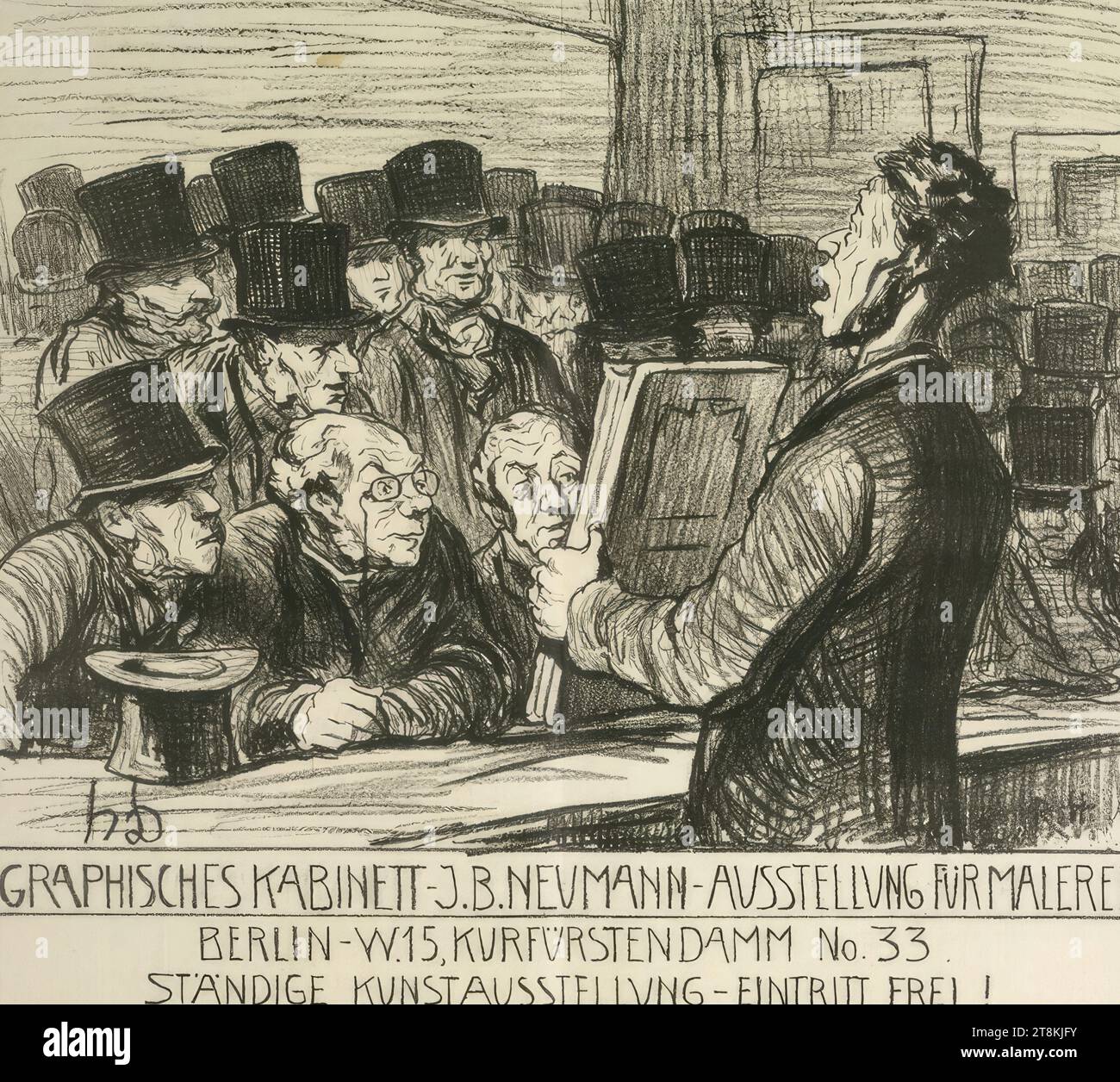 GRAPHIC CABINET - J. B. NEUMANN - EXHIBITION OF PAINTING; BERLIN ...