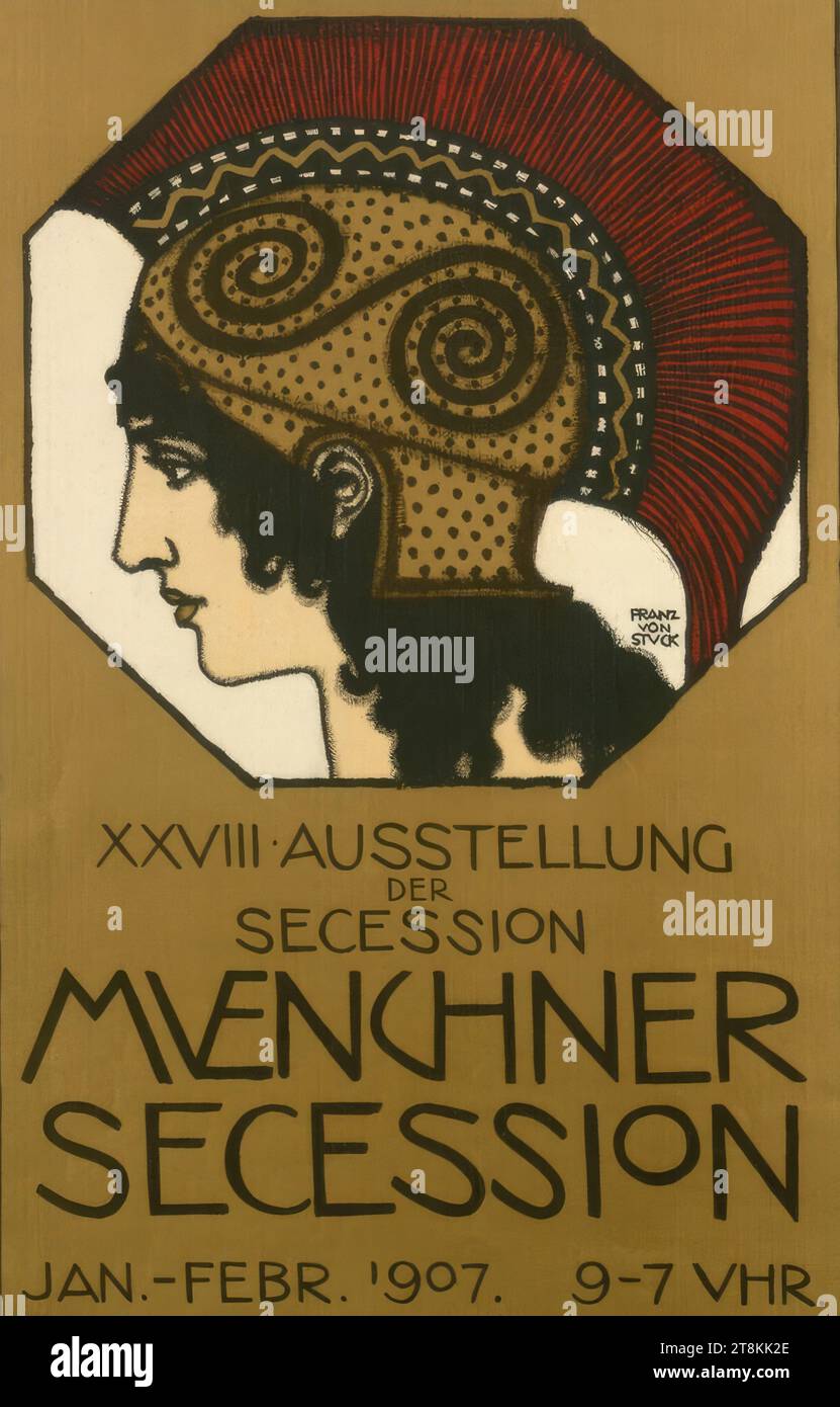 XXVIII. EXHIBITION OF THE SECESSION; MUNICH SECESSION; 1907, Franz von ...