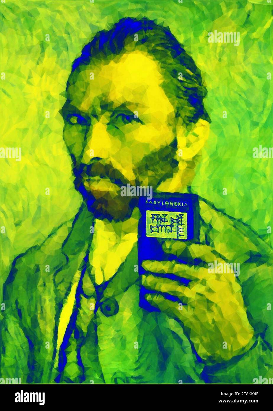 Van Gogh selfie with Babylon Phone (33773806932 Stock Photo - Alamy