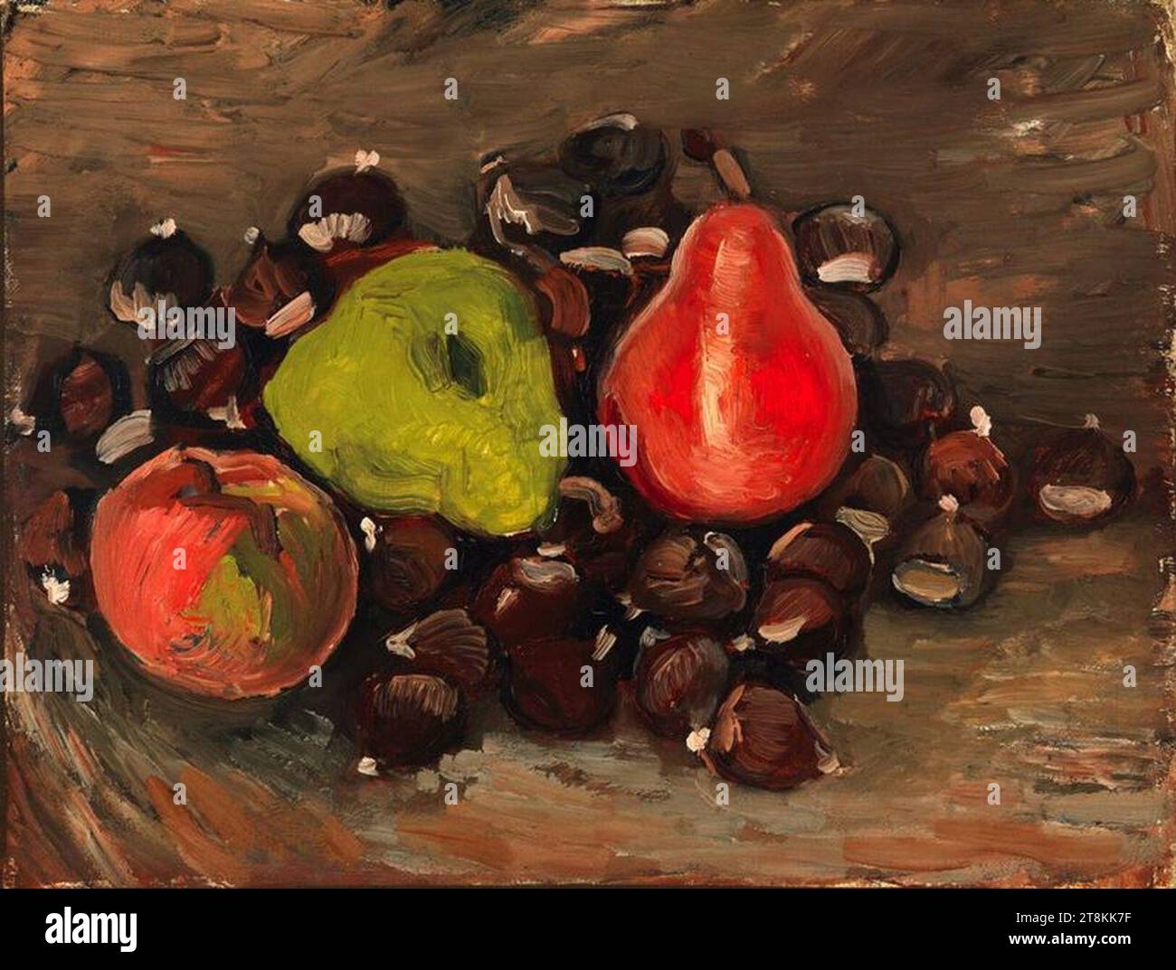 Van Gogh Still Life with Fruit and Chestnuts Stock Photo - Alamy
