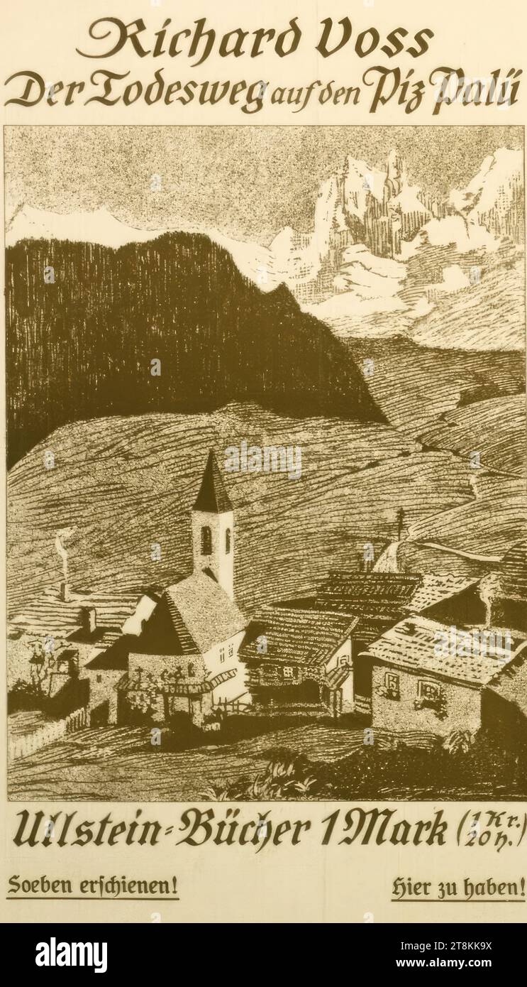 Richard Voss; The death path to the Piz Palü; Ullstein books, Anonymous ...
