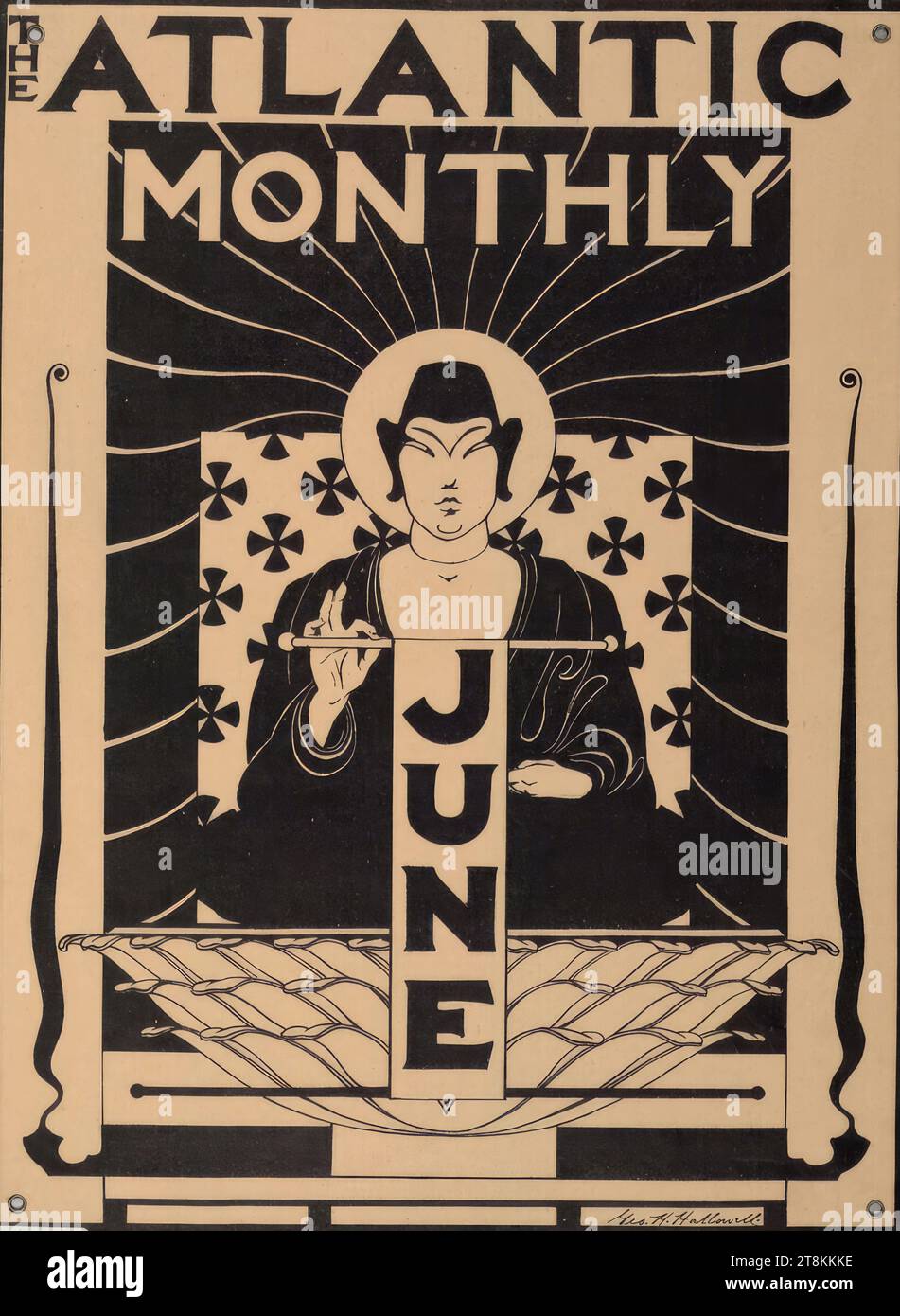 THE ATLANTIC; MONTHLY; JUNE, George Hawley Hallowell, USA, 1872 - 1926 ...