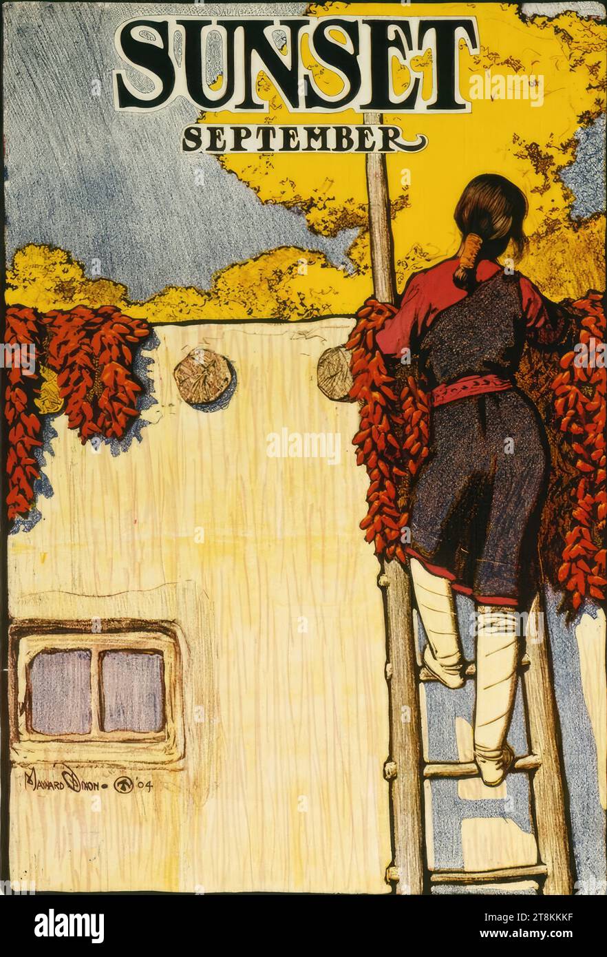 SUNSET; SEPTEMBER; The Magazine of California and the West, Lafayette ...