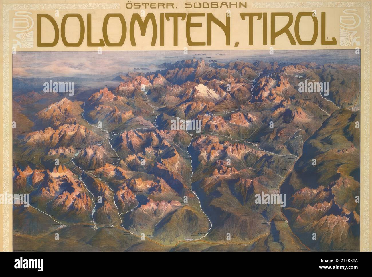 Austria south railway dolomites hi-res stock photography and images - Alamy
