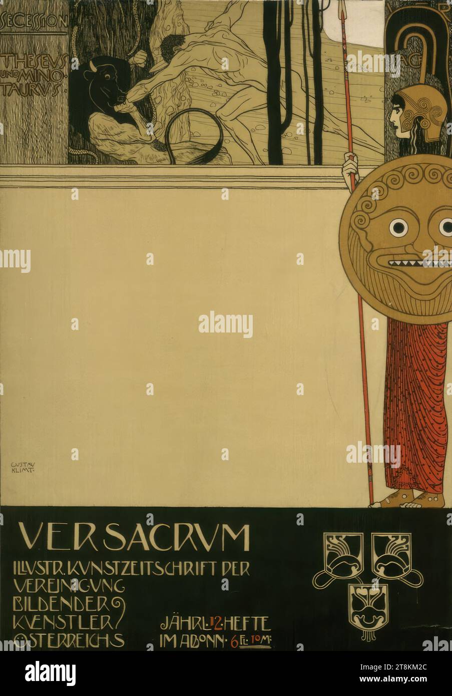 VER SACRUM; ILLUSTR. ART MAGAZINE OF THE ASSOCIATION OF FINE ARTISTS OF ...