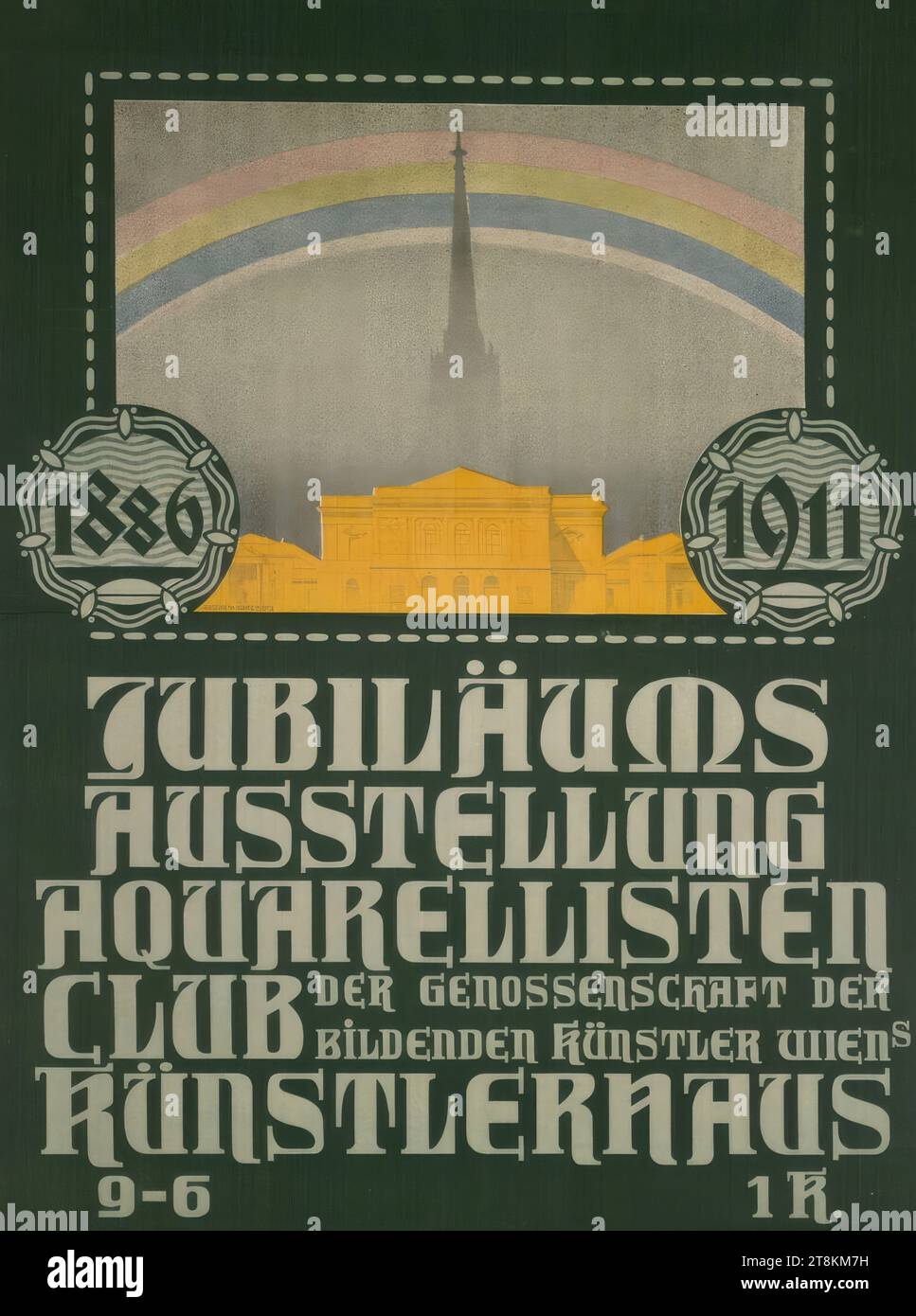 ANNIVERSARY EXHIBITION; WATERCOLOR CLUB; ARTIST'S HOUSE; 1911, Anton ...