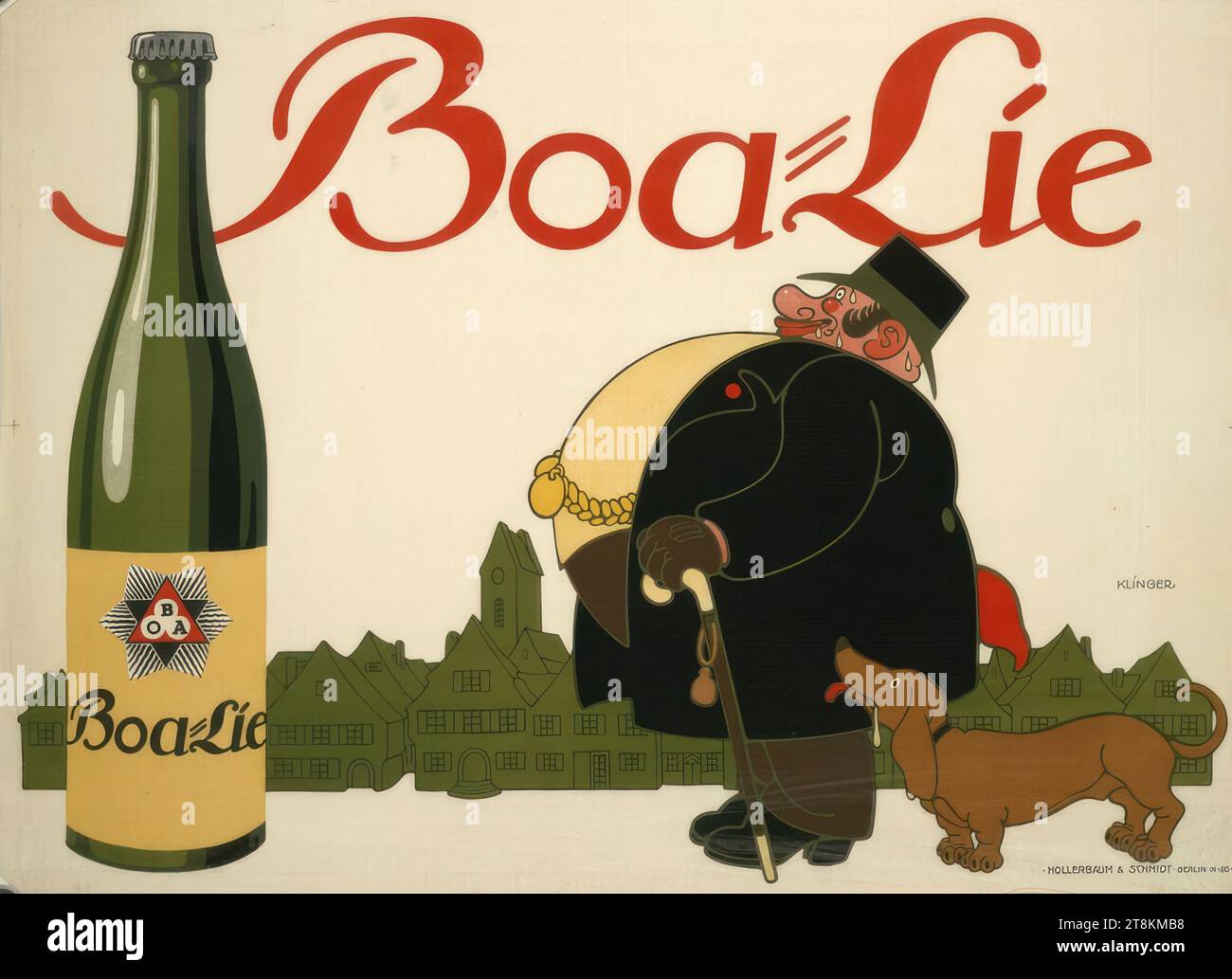 Boa-Lie, Julius Klinger, Vienna 1876 - 1942, Deported to Minsk, 1911 ...