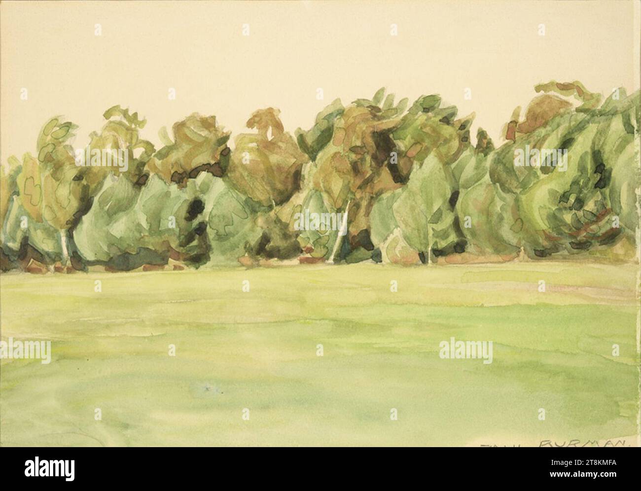 Vana taluheinamaa (maastikuetü, Paul Burman Stock Photo - Alamy