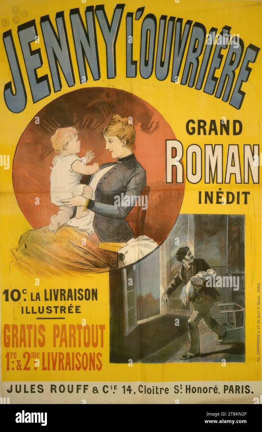 JENNY L'OUVRIERE; JULES ROUFF & CIE., PARIS, Anonymous, around 1890 ...