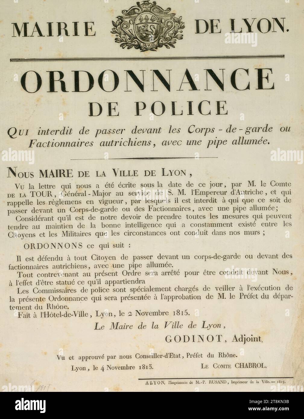 Ordonnance hi-res stock photography and images - Alamy