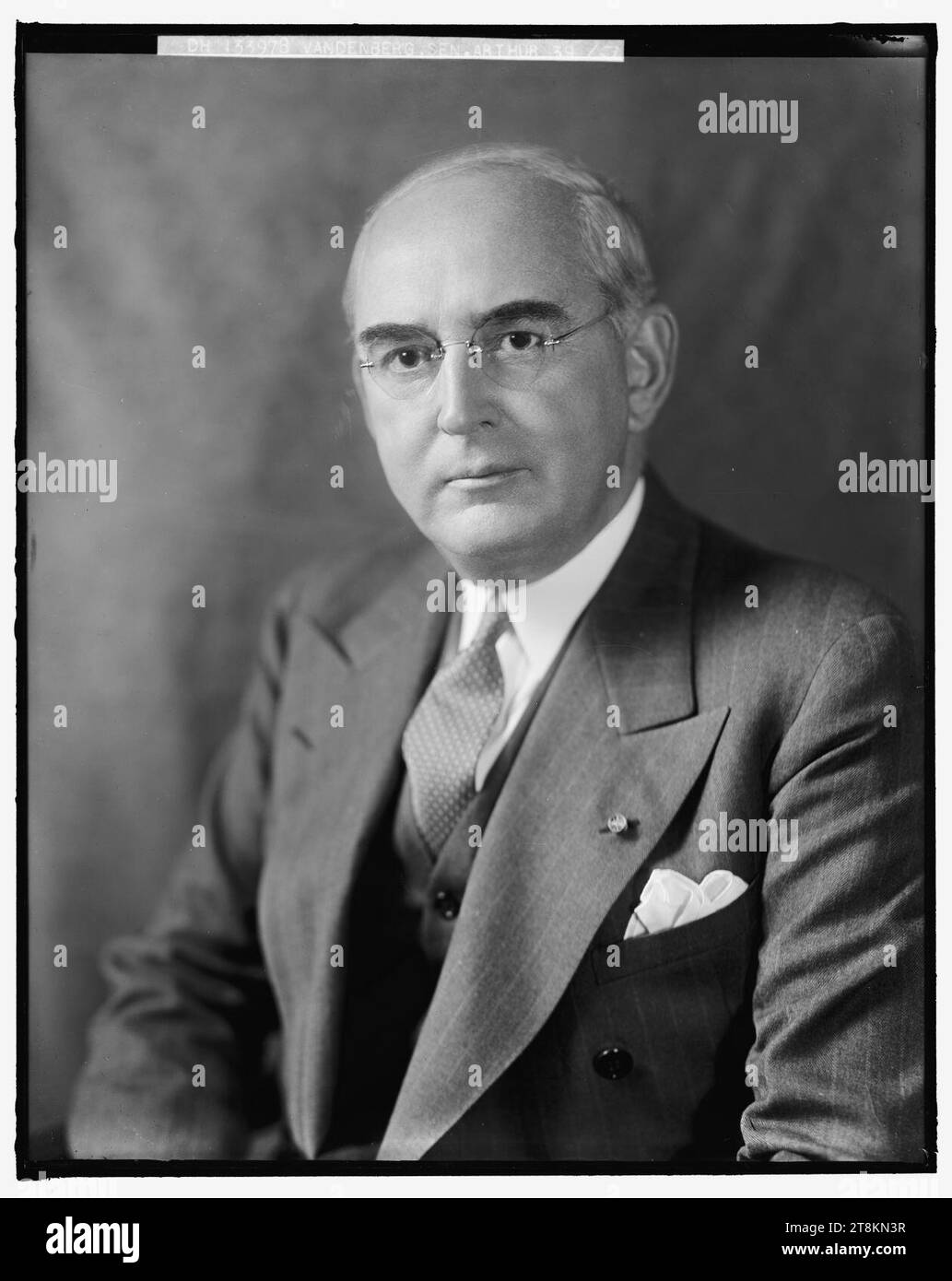 VANDENBURG, ARTHUR H. SENATOR Stock Photo - Alamy