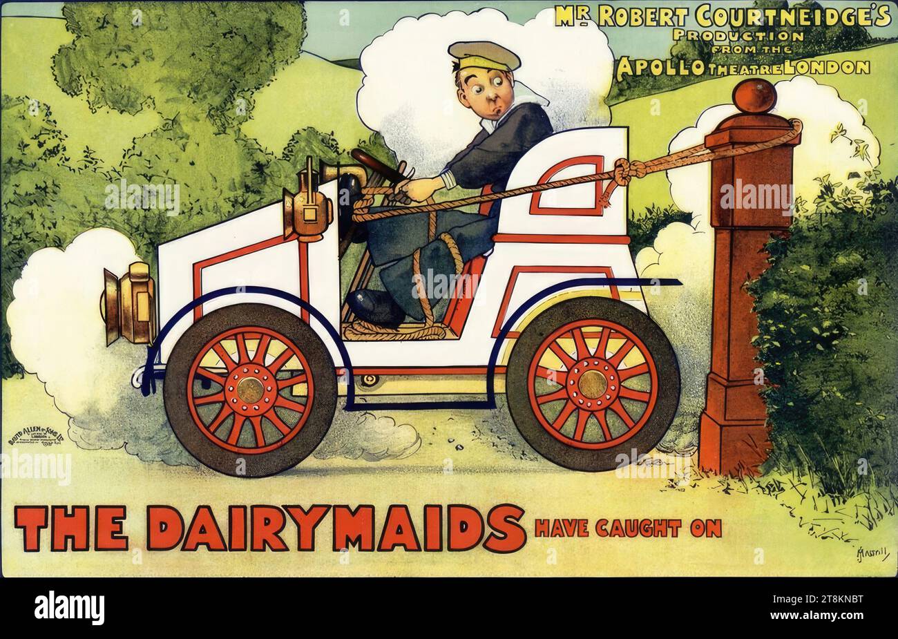 THE DAIRYMAIDS HAVE CAUGHT ON; APOLLO THEATER LONDON, John Hassall ...