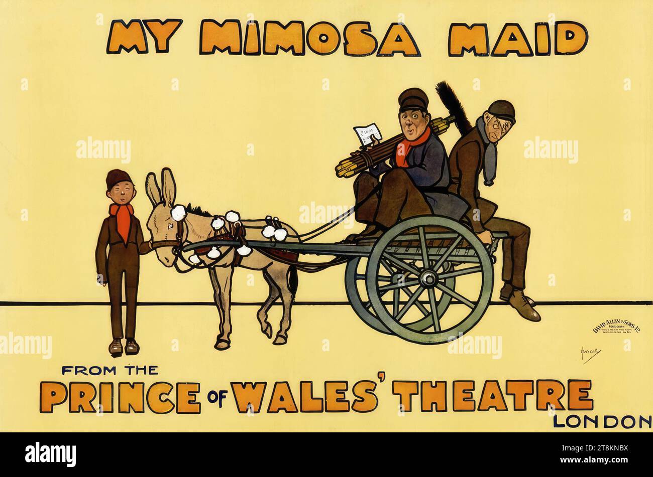 MY MIMOSA MAID; PRINCE OF WALES' THEATRE; LONDON, John Hassall, Walmer ...