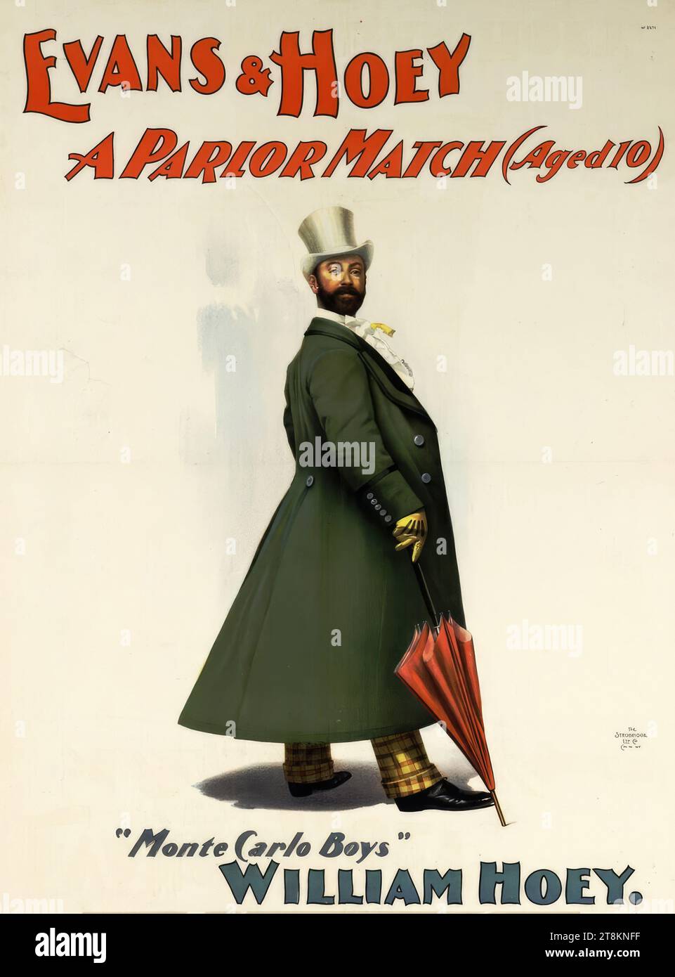 EVANS & HOEY; A PARLOR MATCH, Aged 10, 'Monte Carlo Boys'; WILLIAM HOEY ...