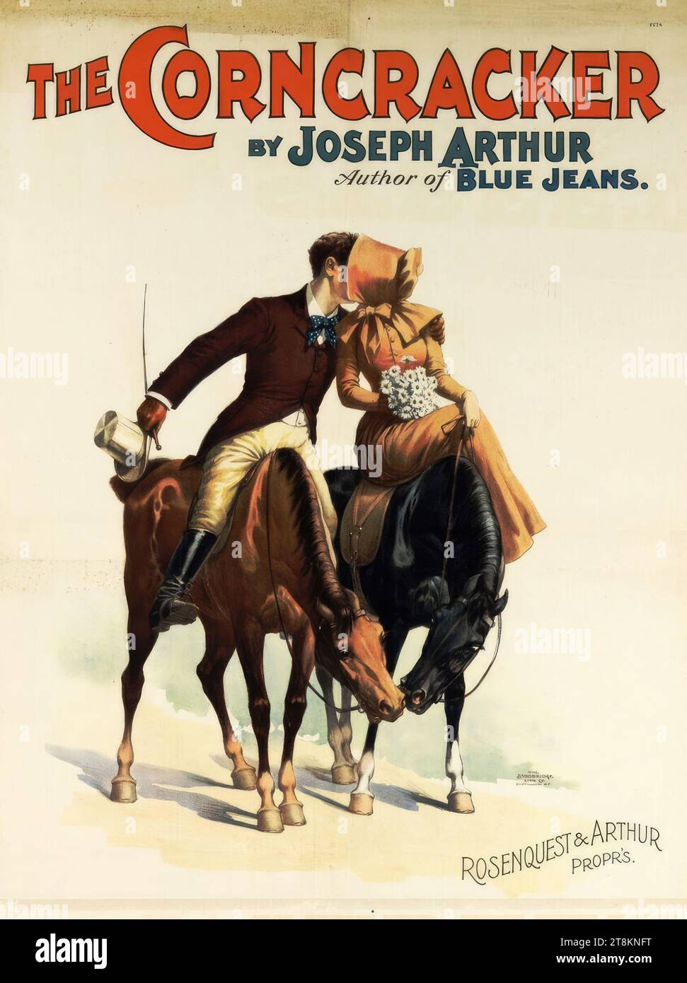 THE CORNCRACKER BY JOSEPH ARTHUR, Anonymous, around 1900, print, color ...