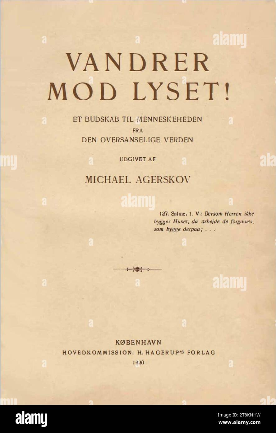 Vandrer hi-res stock photography and images - Alamy