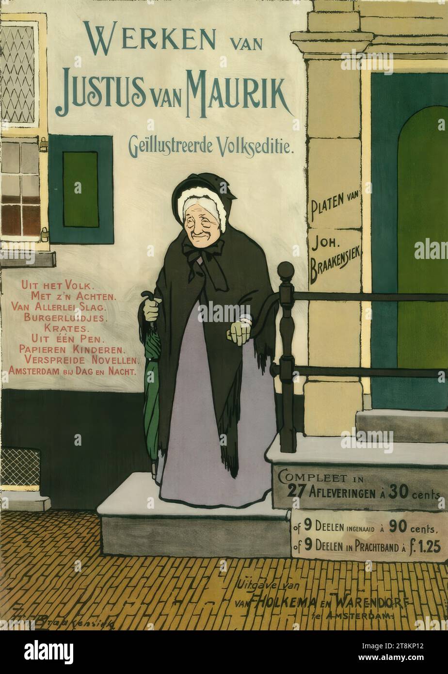 WORKS VAN JUSTUS VAN MAURIK, Johan Braakensiek, Amsterdam 1858 - 1940 ...