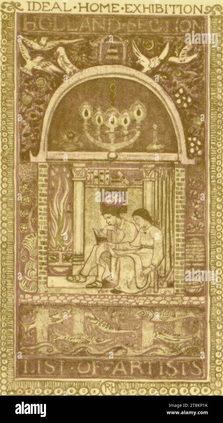 IDEAL HOME EXHIBITION; HOLLAND SECTION; LIST OF ARTISTS, Roland R. Holst, Netherlands, 1868 ...