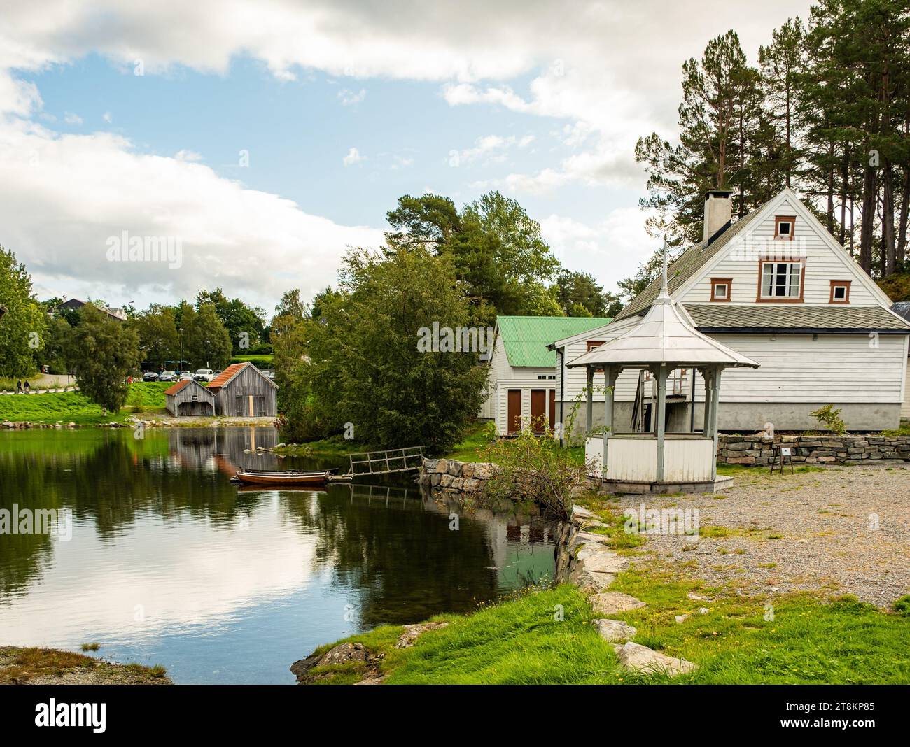 ALESUND, NORWAY - September 12 2023: Sunnmore Museum is an open air ...