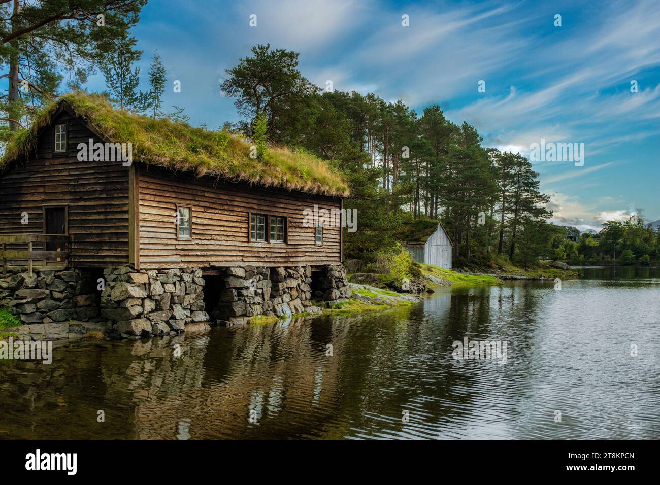 ALESUND, NORWAY - September 12 2023: Sunnmore Museum is an open air ...