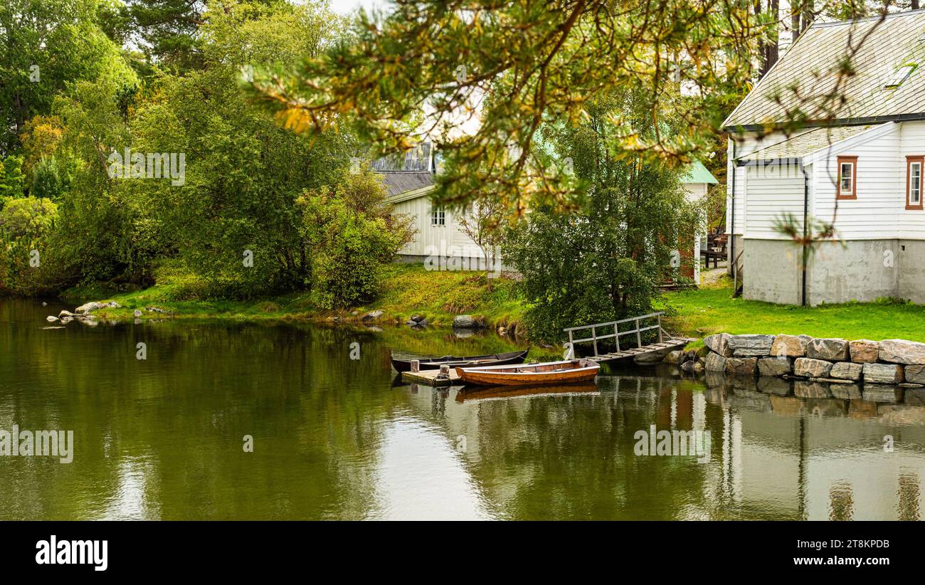 ALESUND, NORWAY - September 12 2023: Sunnmore Museum is an open air ...