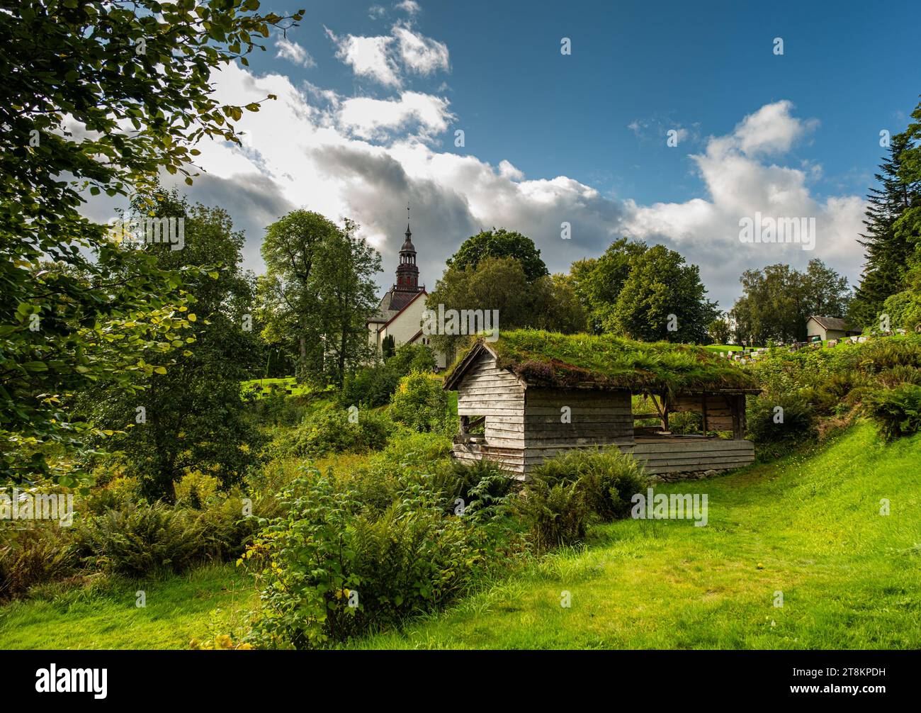 ALESUND, NORWAY - September 12 2023: Sunnmore Museum is an open air ...