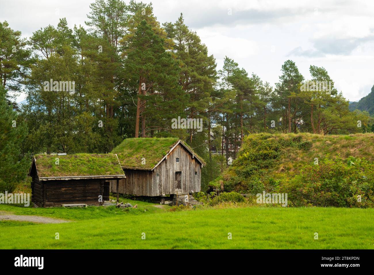ALESUND, NORWAY - September 12 2023: Sunnmore Museum is an open air ...