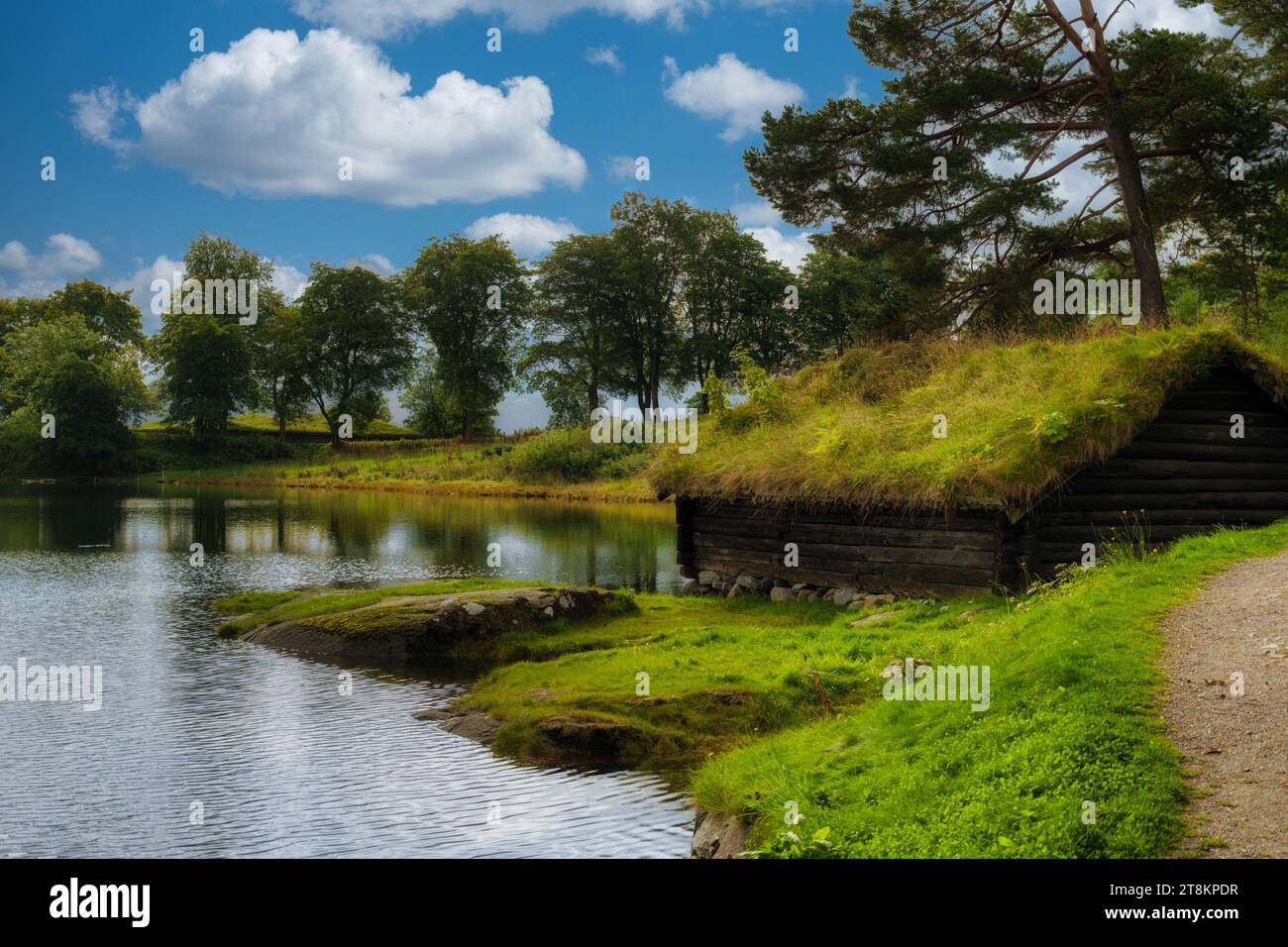 ALESUND, NORWAY - September 12 2023: Sunnmore Museum is an open air ...