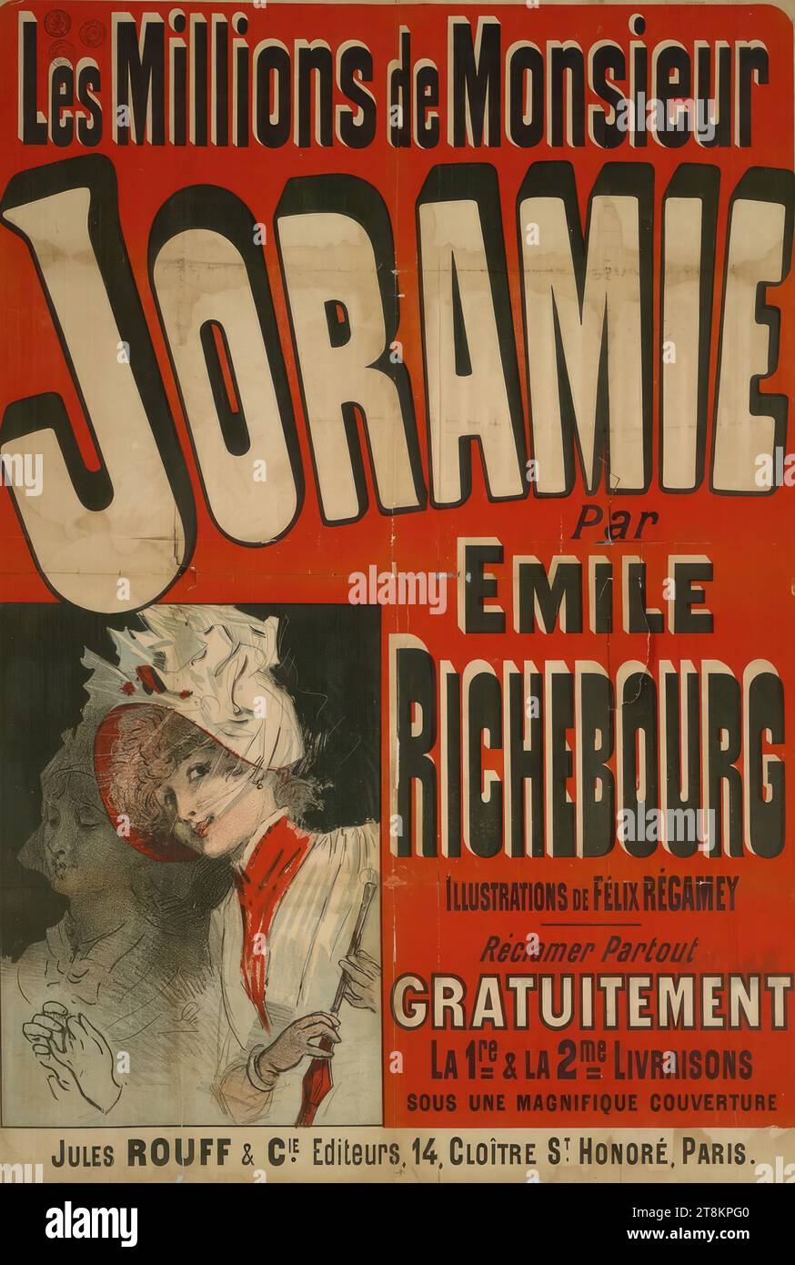 Les Millions de Monsieur JORAMIE; Par EMILE RICHEBOURG, Jules Chéret ...