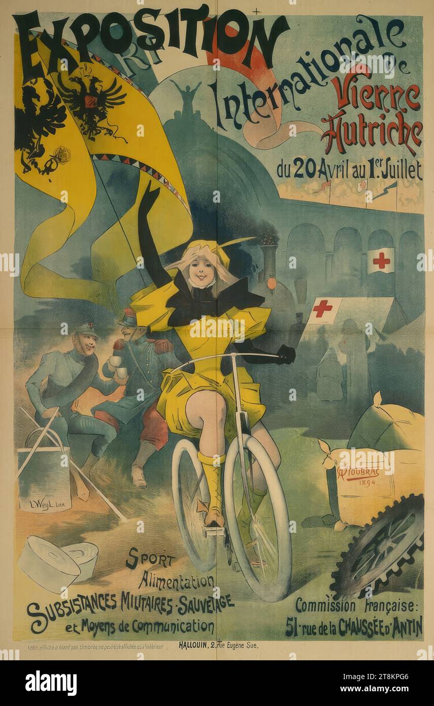 EXPOSITION Internationale de Vienne Autriche, Alfred Choubrac, Paris ...