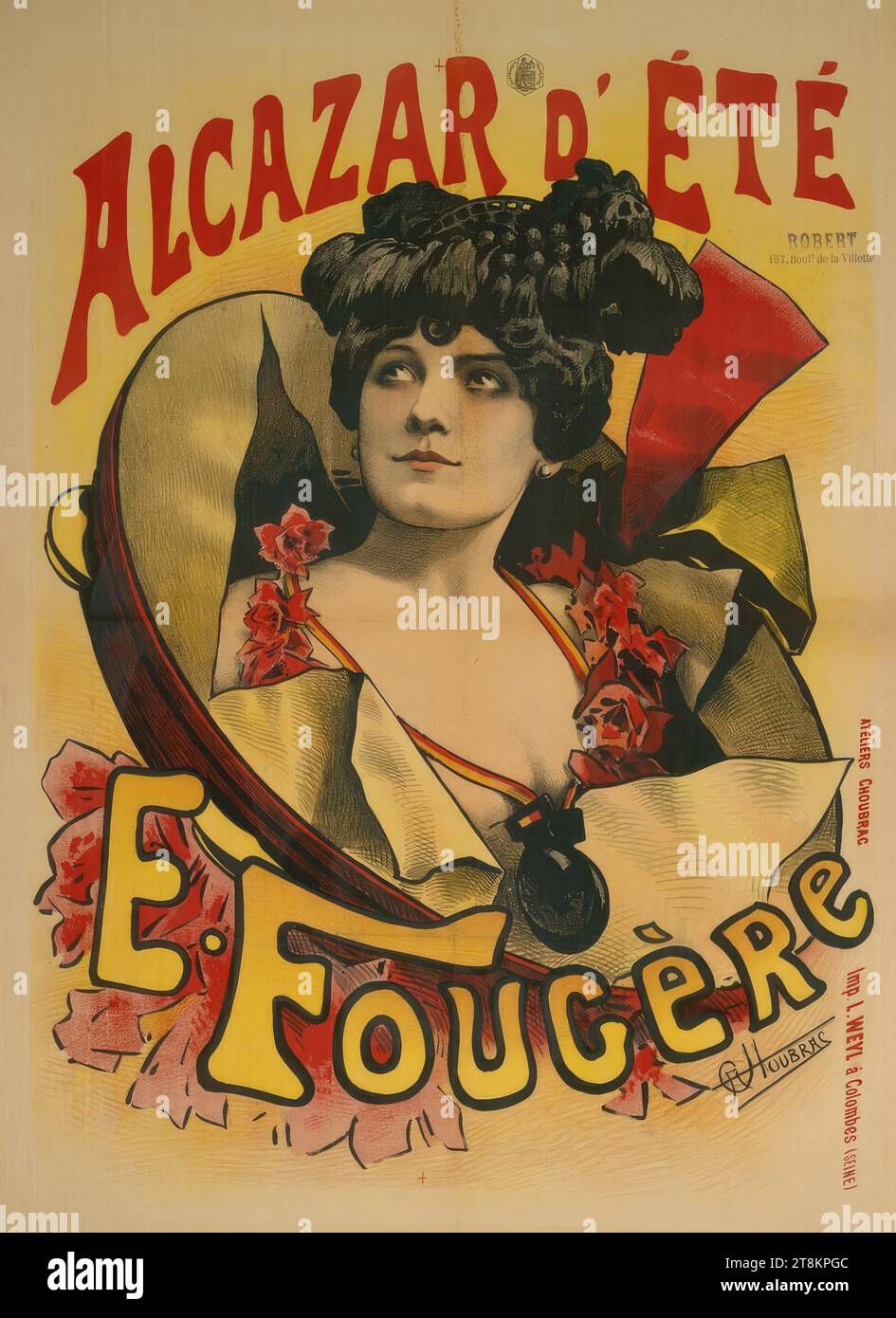 ALCAZAR D'ÉTÉ; E. FOUGÈRE, Alfred Choubrac, Paris 1853 - 1902 Paris ...